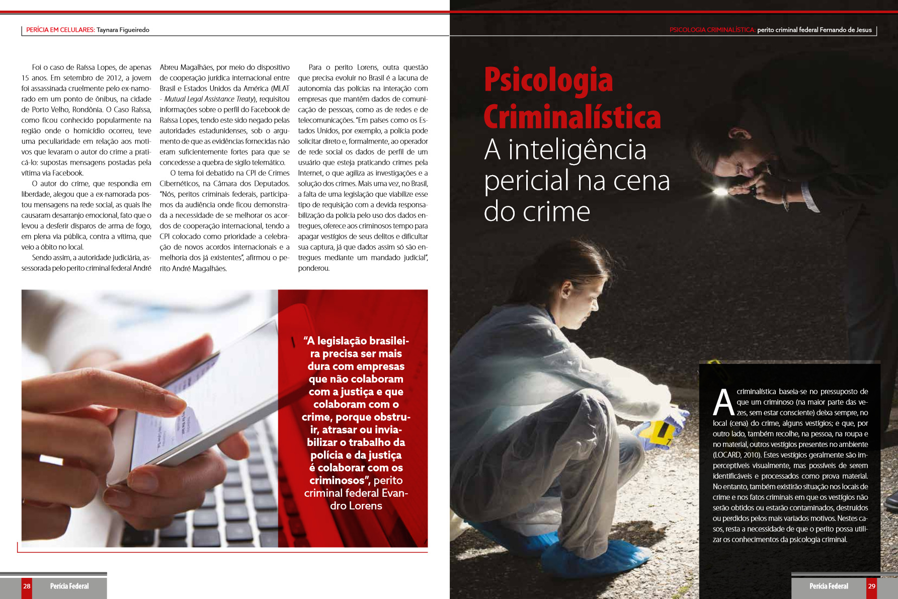 Edição nº 36: Os avanços das ciências forenses no Brasil